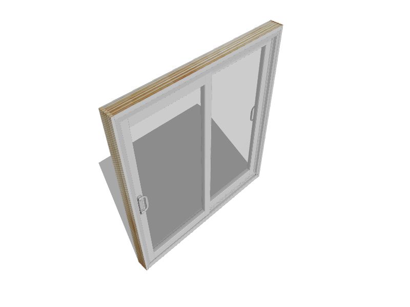 Dusco Patio Doors 72-in x 80-in x 6-9/16-in Jamb Low-e Argon White ...