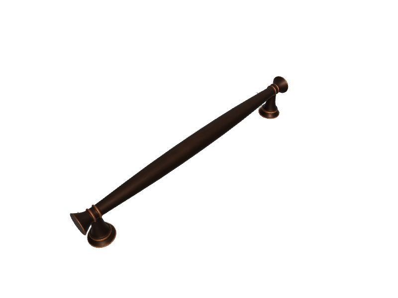 Brainerd Flared Edge 5-1/16-in Center to Center Bronze Matte ...