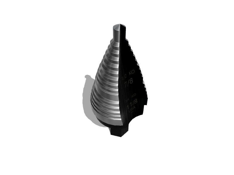 IRWIN 7/16-in 2-Step Drill Bit (7/8-in to 1-1/8-in) in the Step Drill ...