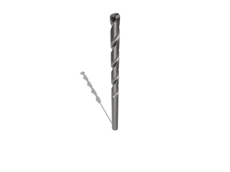 IRWIN Multi-material 3/16-in x 3-3/4-in Carbide Masonry Drill Bit for ...