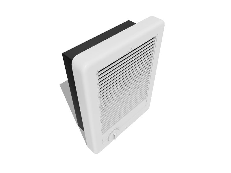 Dimplex DCSC Up to 1500-Watt 120-Volt Forced Air Heater (4-in L x 12-in ...