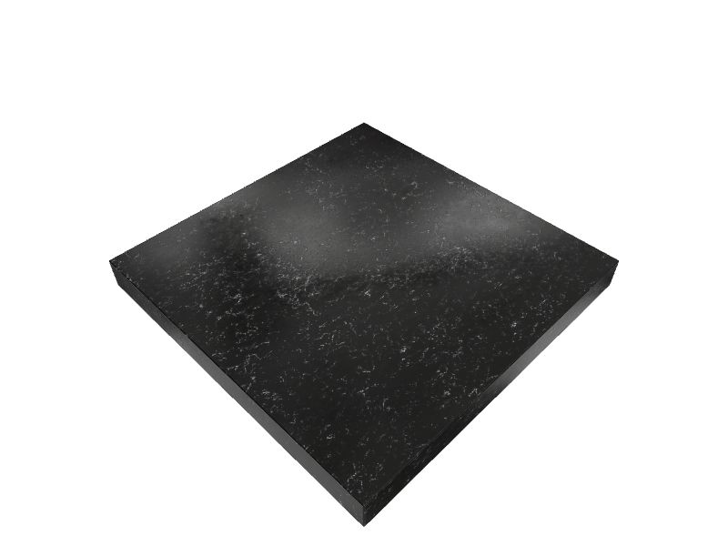 allen + roth Labyrinth Quartz Black Kitchen Countertop SAMPLE (4-in x 4 ...