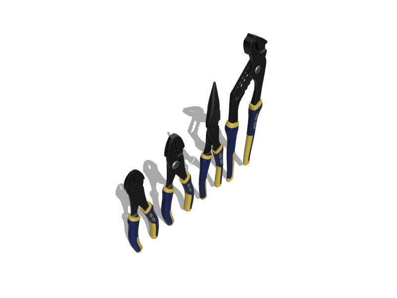 IRWIN VISE-GRIP ProPliers 4-Pack Assorted Plier Set in the Plier Sets ...