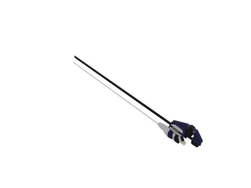 IRWIN QUICK-GRIP 36-in Heavy-Duty One Handed Bar Clamp in the Clamps ...