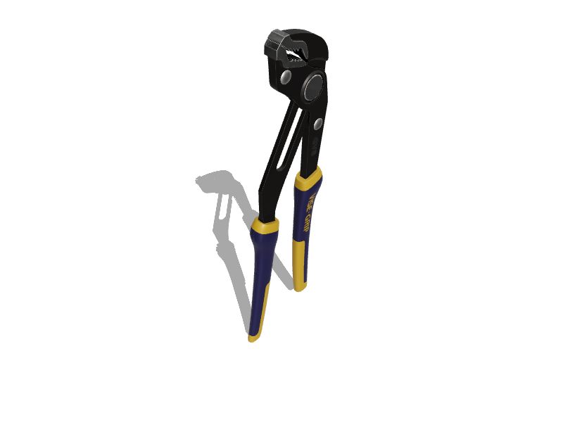 IRWIN Visegrip Quick Adjusting GrooveLock 8-in Electrical V-jaw Pliers ...