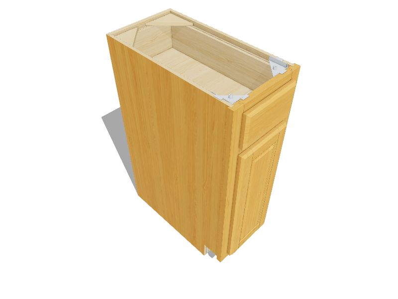 Diamond NOW Portland 12-in W x 35-in H x 23.75-in D Wheat Door and ...
