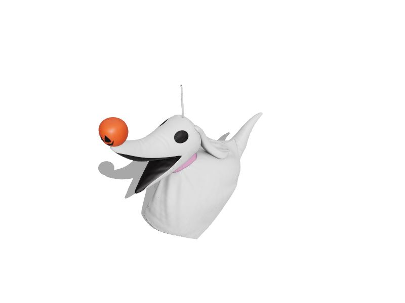 Disney 3.05-ft Lighted The Nightmare Before Christmas Zero Inflatable ...