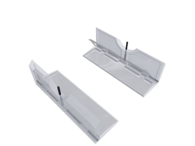 Gatehouse White Plastic Sliding Window Sash Lock, 2-Pack in the Sliding ...