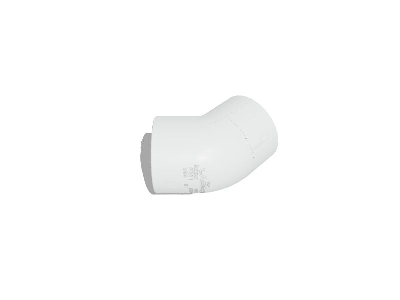 LASCO 3/4-in 45-Degree Schedule 40 PVC Elbow in the PVC Pipe & Fittings ...