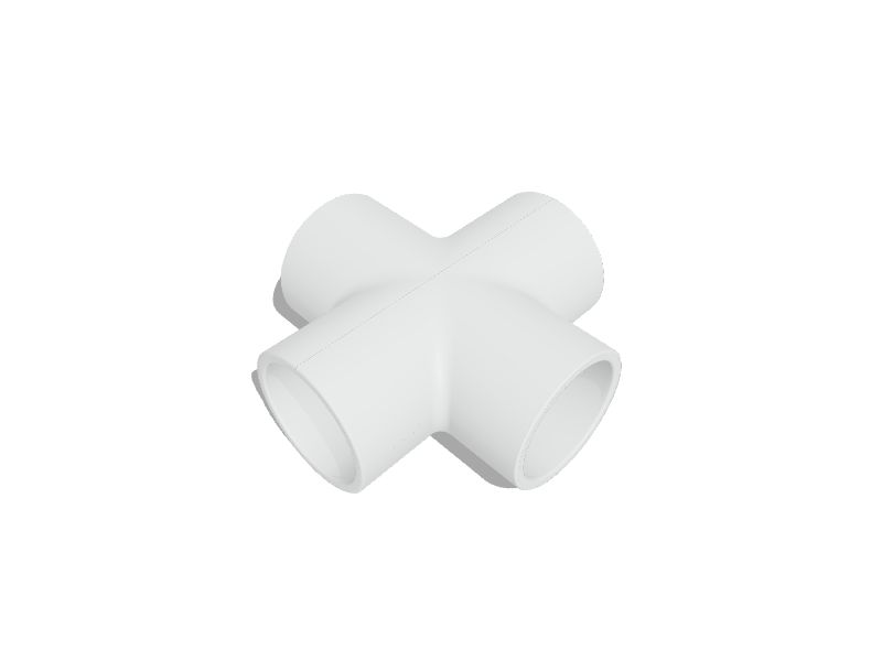 LASCO 3/4-in Schedule 40 PVC Cross Tee in the PVC Pipe & Fittings ...