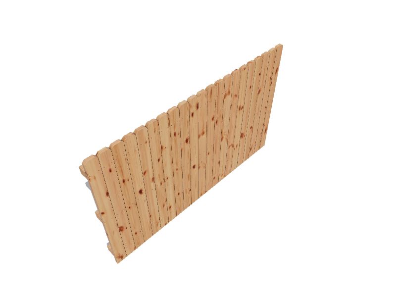 Severe Weather 6-ft x 8-ft Pressure Treated Southern Yellow Pine Dog ...