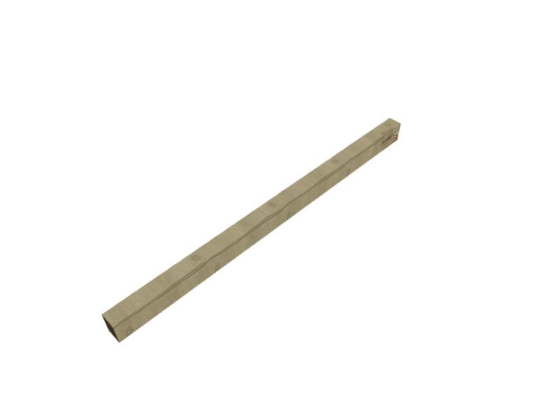 Severe Weather 4-in x 6-in x 8-ft #2 Southern Yellow Pine Ground ...