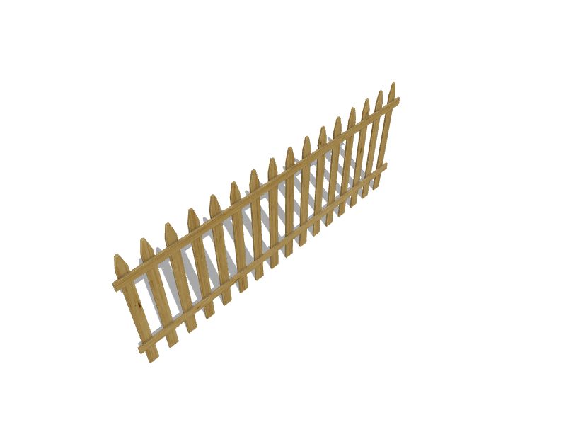 Severe Weather 3.5-ft x 8-ft Pressure Treated Spruce Pine Fir Gothic ...