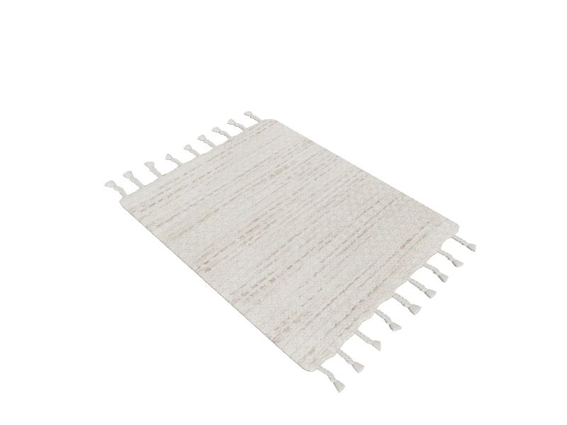 allen + roth Selena 2 X 3 (ft) Natural Linen Indoor Throw Rug JJ-20159 ...
