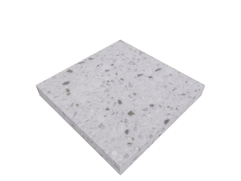 allen + roth Overlake Solid Surface Gray Kitchen Countertop SAMPLE (4 ...