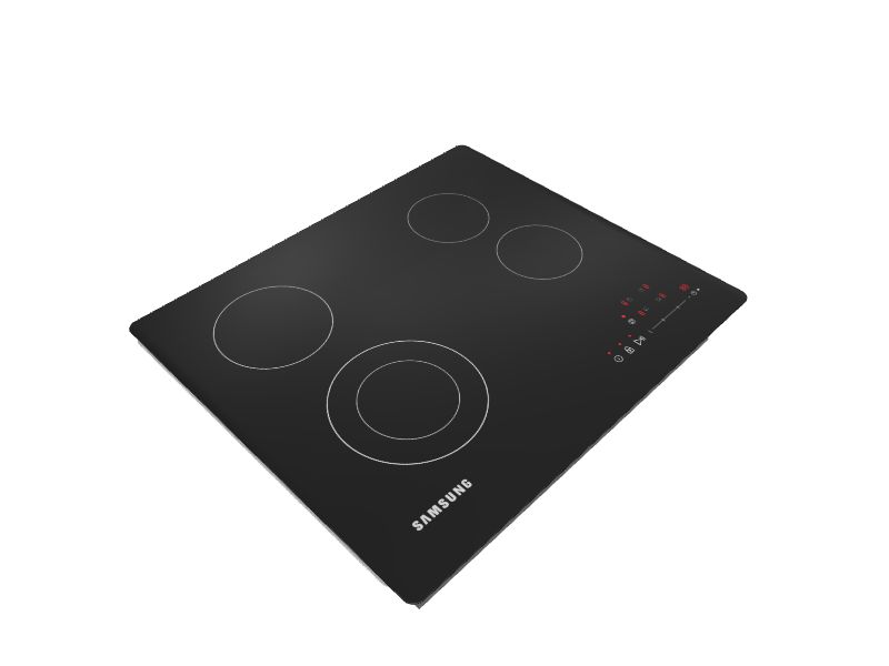 Samsung 21-in 4 Elements Smooth Surface (Radiant) Black Smart Electric ...