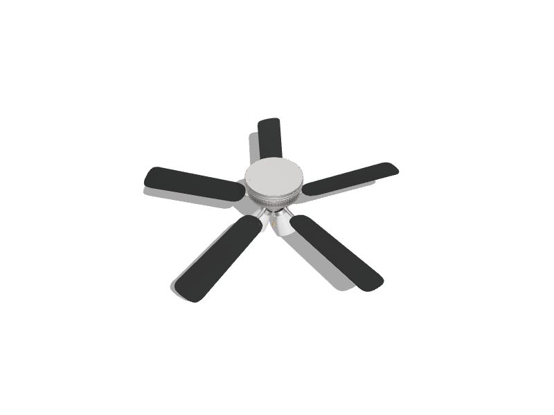 Design House Millbridge 52-in Satin Nickel with Black/Light Maple ...