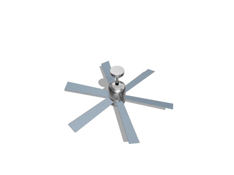 Design House Indus Sol 48-in Satin Nickel Indoor Ceiling Fan with Light ...