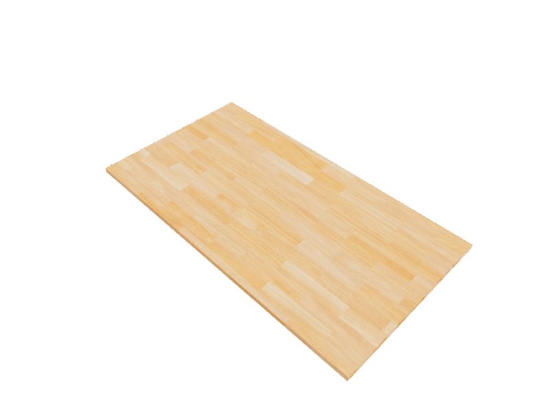 Sparrow Peak 6 Ft X 39 In X 1 25 In Unfinished Natural Hevea Butcher