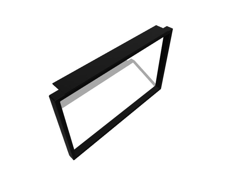 Regency 7.5-in x 36-in Contemporary Metal Table Leg at Lowes.com