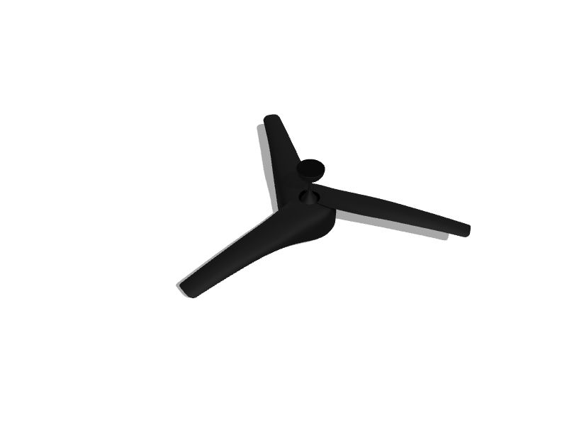 Star Fans Star Fans Star X 57-in Matte Black Integrated LED Indoor ...