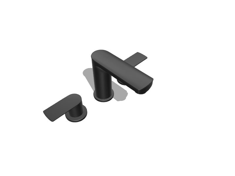 Origin 21 Candace Matte Black Widespread 2-Handle WaterSense Bathroom ...