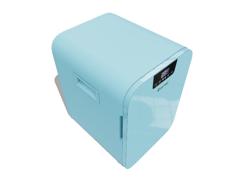 GZMR 0.7-cu ft Freestanding Mini Fridge (Blue) in the Mini Fridges ...