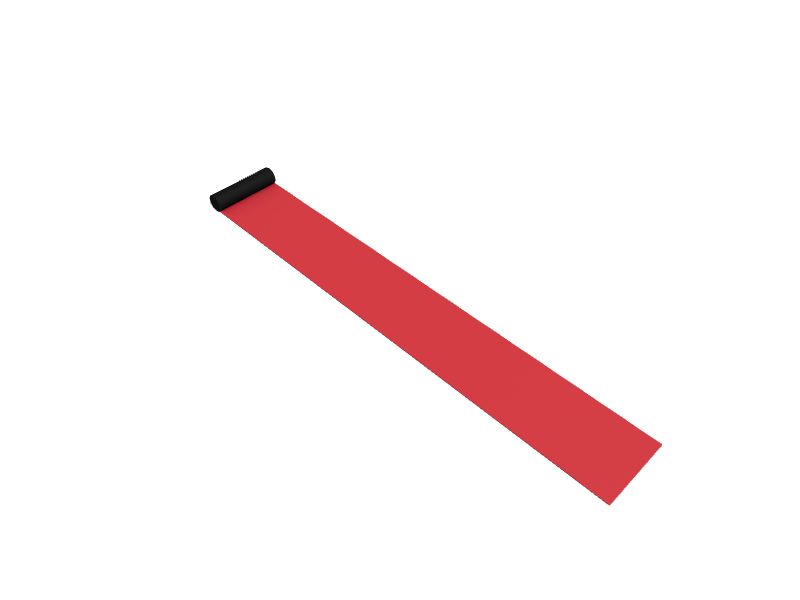 Boxer Tools 2-ft x 2-ft Red Rubber Rectangular Indoor or Outdoor ...