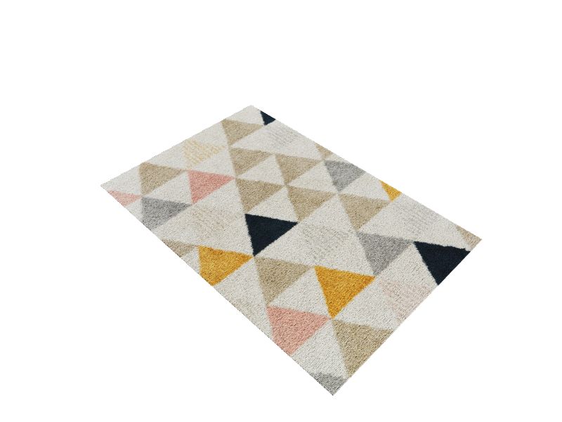 Origin 21 Modern Geo 2 X 3 (ft) Color Indoor Geometric Mid-century ...