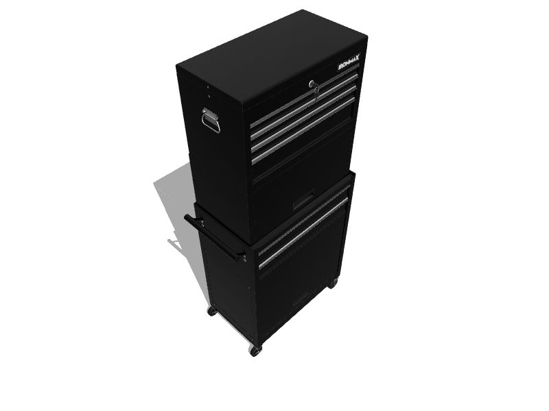 Goplus High Capacity 6-Drawer Rolling Tool Chest Storage Cabinet ...