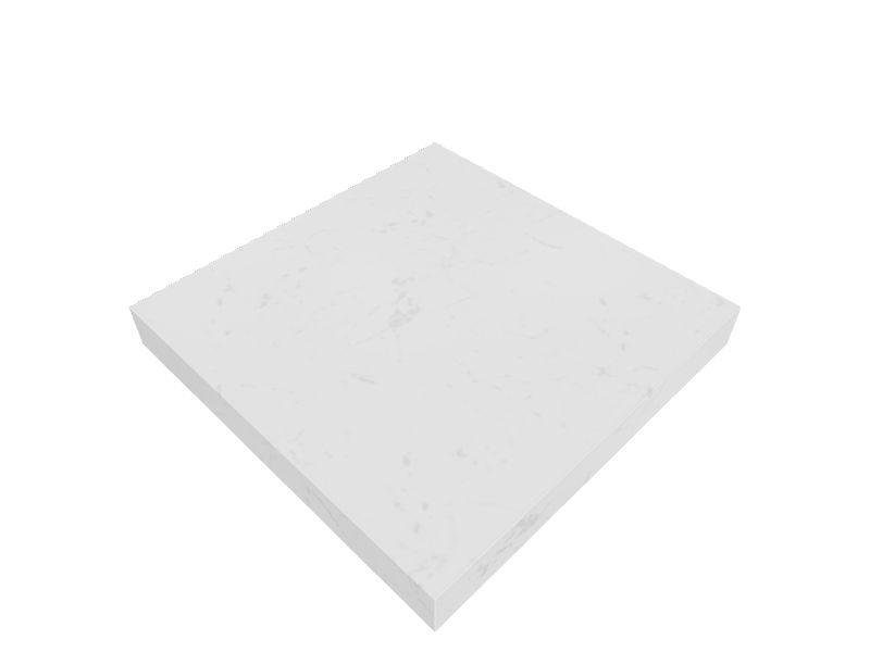 allen + roth Snow Drift Solid Surface White Kitchen Countertop SAMPLE ...