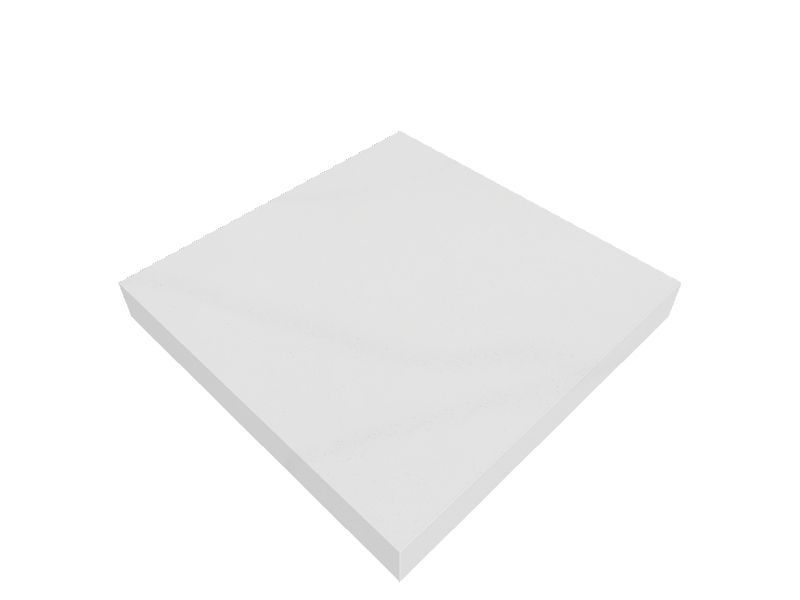 allen + roth Glacial Ice Solid Surface White Kitchen Countertop SAMPLE ...