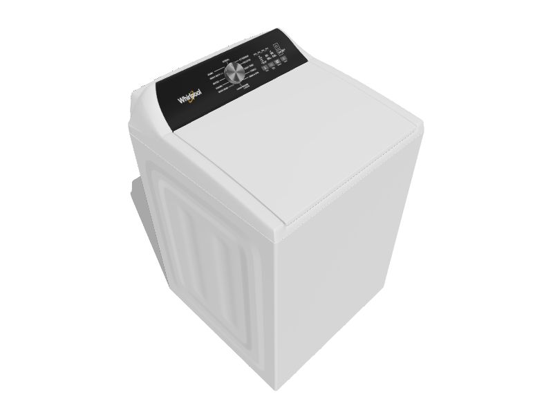Whirlpool 4.6-cu ft High Efficiency Impeller Top-Load Washer (White) at ...