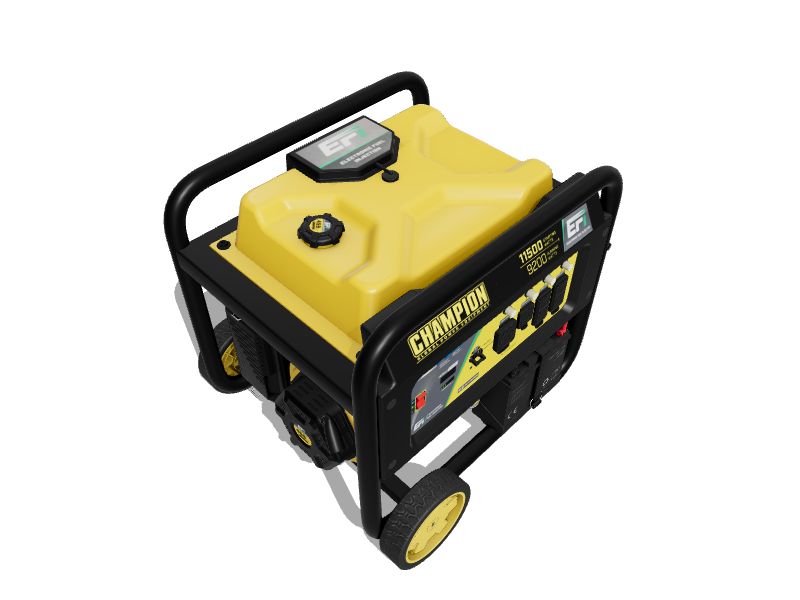 Champion Power Equipment Electric Start CO Shield Electronic Fuel ...