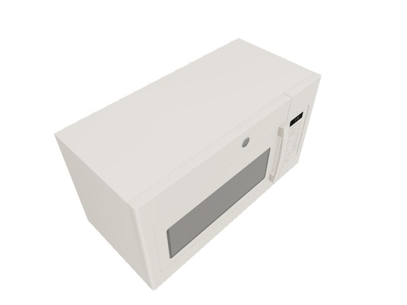 GE 1.6-cu ft 1000-Watt Over-the-Range Microwave (Bisque) in the Over ...