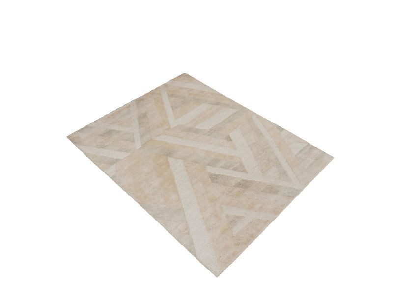 allen + roth Remi 8 X 10 (ft) Neutral Beige Indoor Geometric Area Rug ...