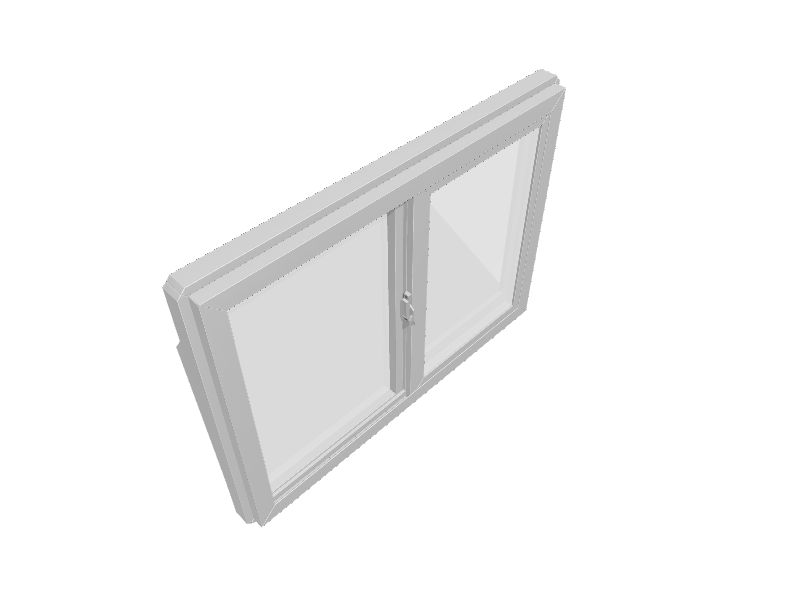 RELIABILT 31-3/4-in x 23-3/4-in White Left-Handed Vinyl Sliding Window ...