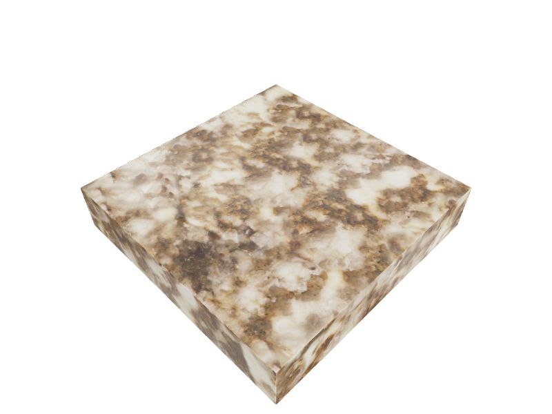 SenSa 4 In. x 4 In. Brown Persa Granite Brown Kitchen Countertop SAMPLE ...