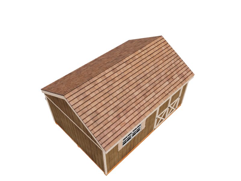 Best Barns New Castle 12-ft x 16-ft Wood Storage Shed (Floor Included ...