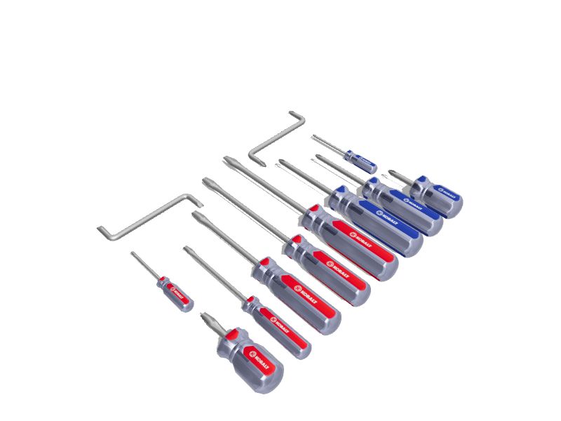 Kobalt 12-Piece Acetate Handle Multi-bit Screwdriver Set in the ...