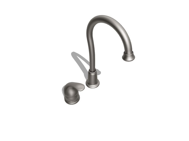 Moen Camerist Spot Resist Stainless Single Handle High-arc Kitchen ...