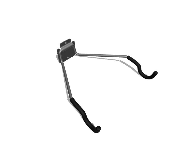 Project Source Utility Hook 12.8-in Gray Steel 55430 at Lowes.com