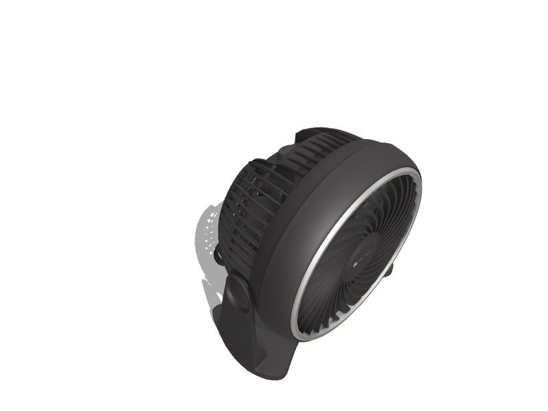 Utilitech 8-in 120-Volt 3-Speed Indoor Desk Fan in the Portable Fans ...