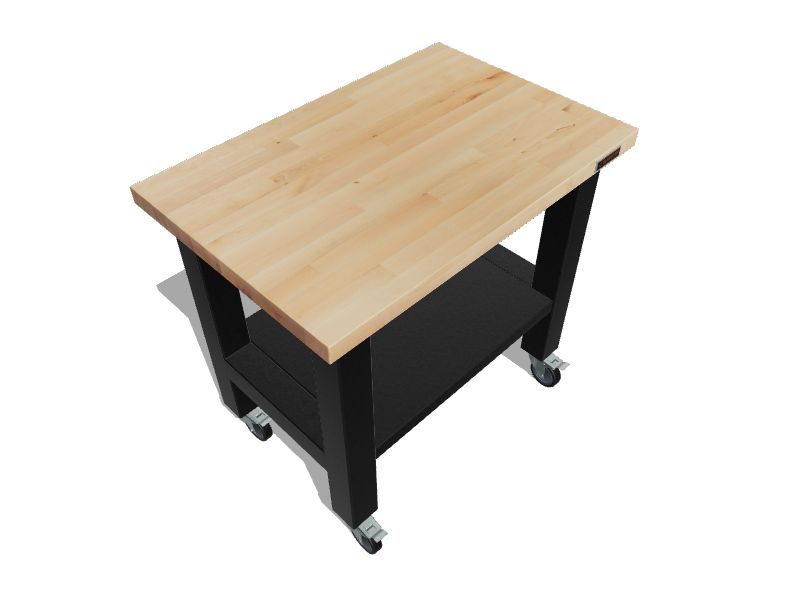 Gladiator Hardwood 36-in W x 34-in H Wood Work Bench at Lowes.com