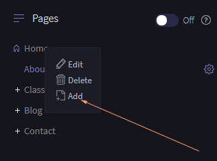 Adding and Duplicating pages