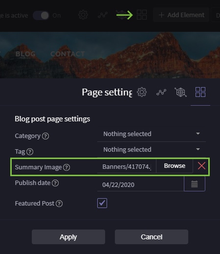 Blog - Creating & Editing