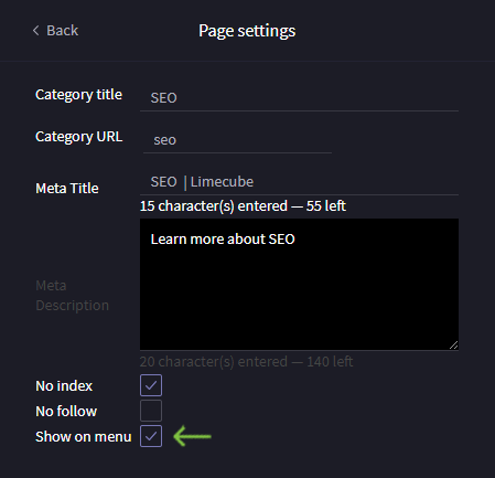 Blog - Creating & Editing