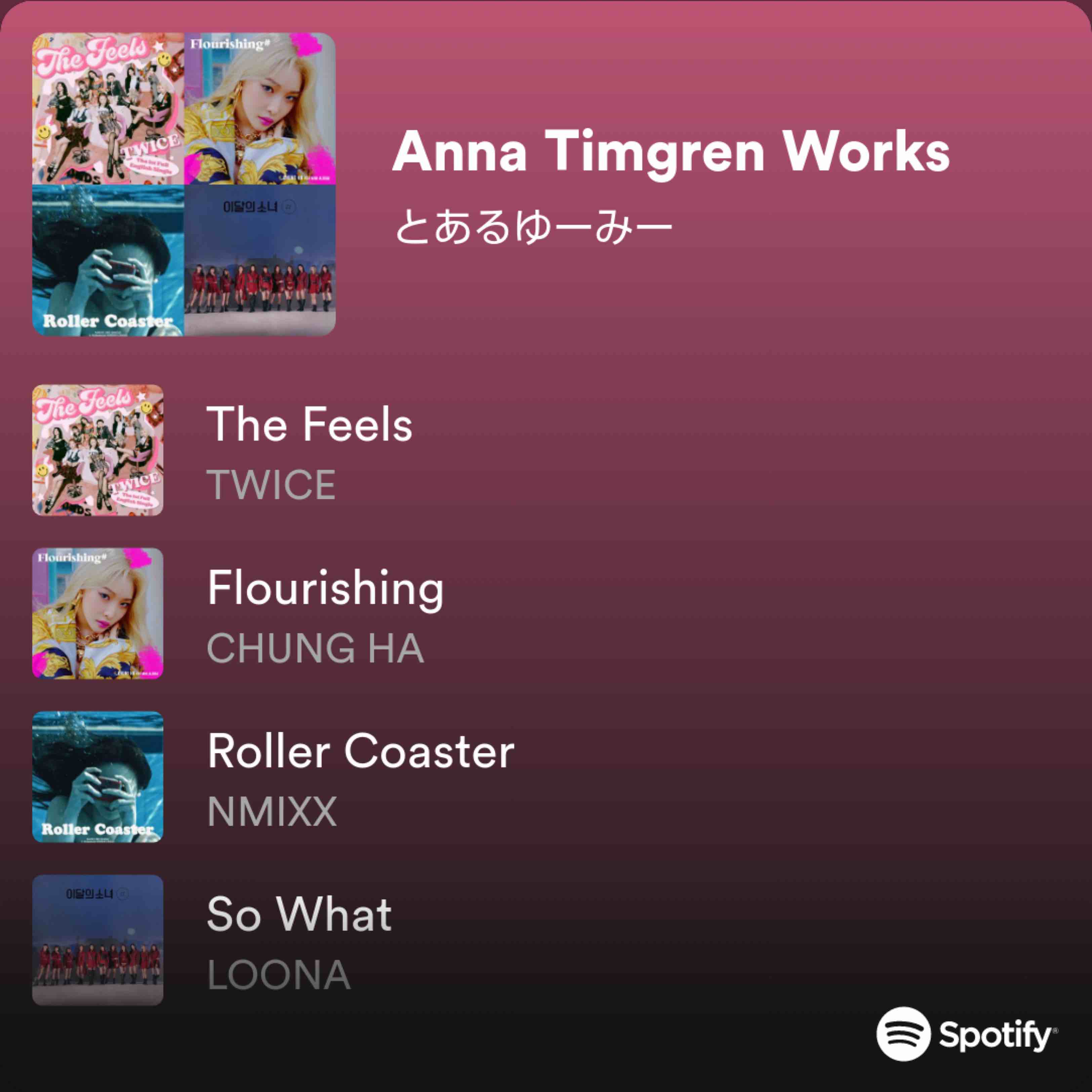 Anna Timgren Works - playlist by め/とあるゆーみー | Spotify