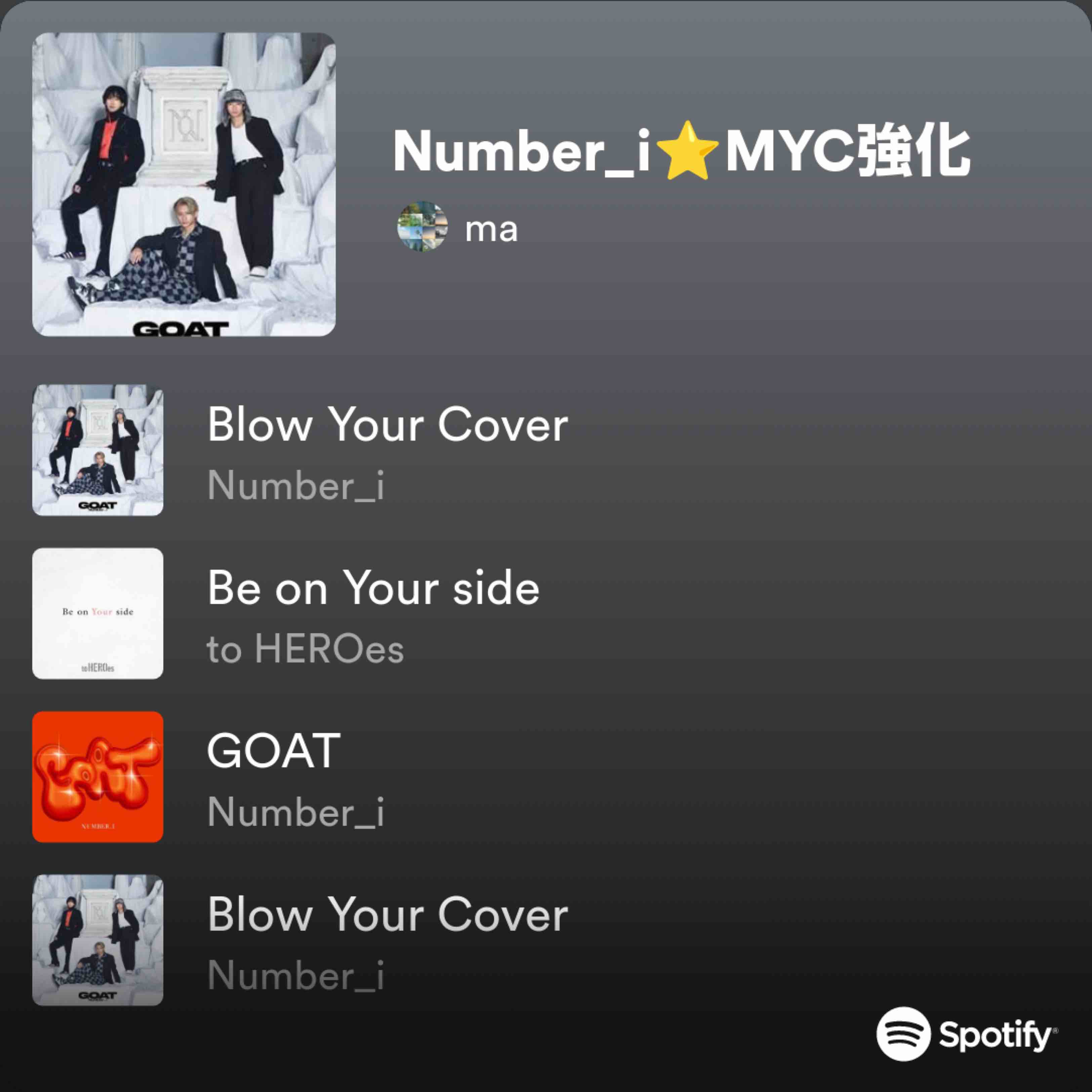 Number_i⭐️only - playlist by ma | Spotify