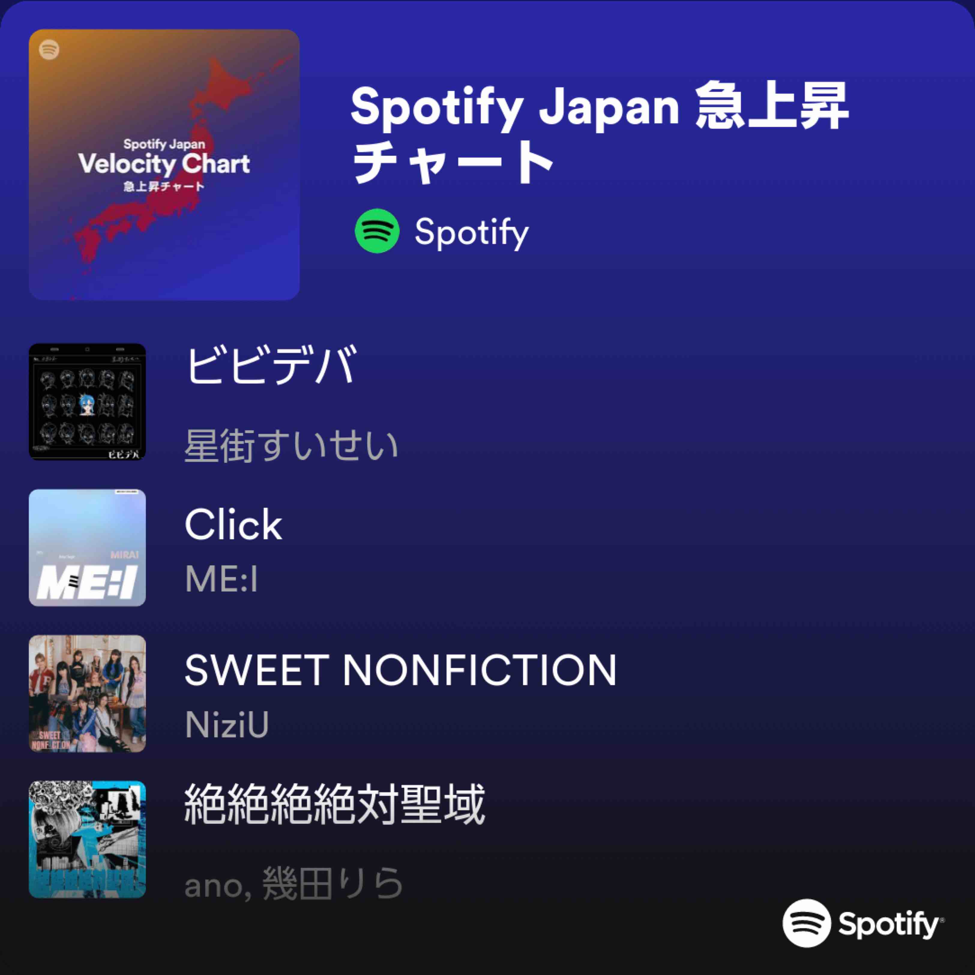 Spotify Japan 急上昇チャート - playlist by Spotify | Spotify